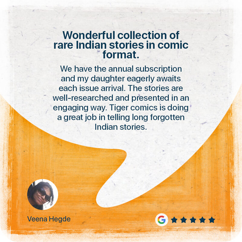 Tiger Comics - Inspiring Stories from India - Annual Subscription - Kerala